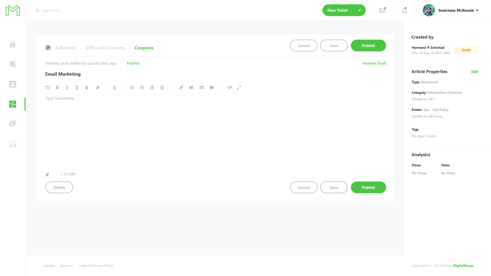 Maxamis Support Tickets Admin Dashboard UI Kit by DigitalCarving ...